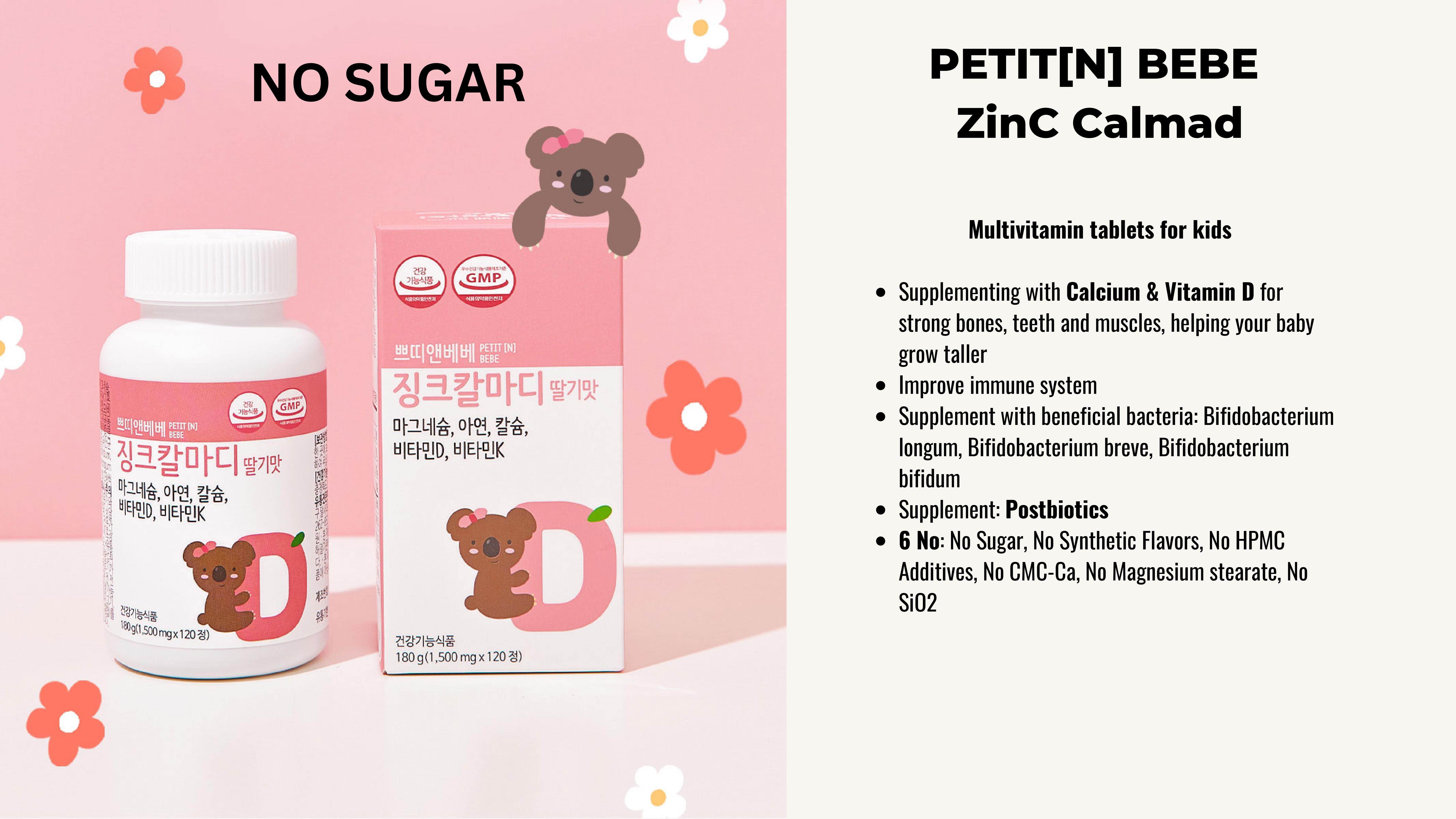 Petit [N] Bebe Zinc Calmad | Rasa Sayang 2U - your trusted quality partner